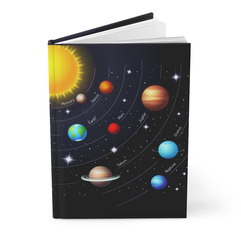 Planets In Our Solar System Hardcover Journal Notebook – ScienceGrit