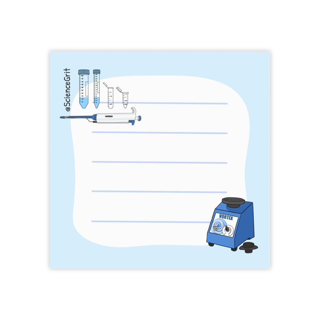 Vortex Mixer Sticky Note – ScienceGrit