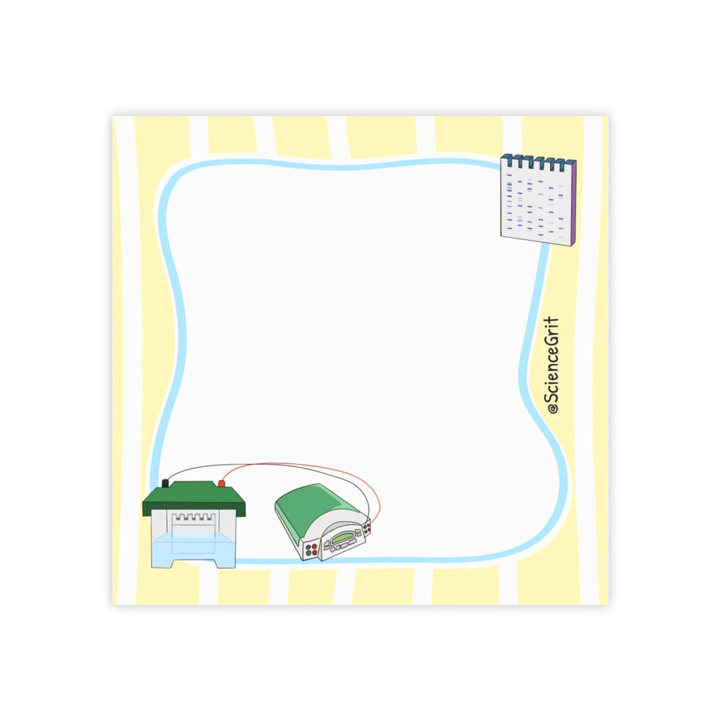 Western Blot/Electrophoresis Sticky Note – ScienceGrit