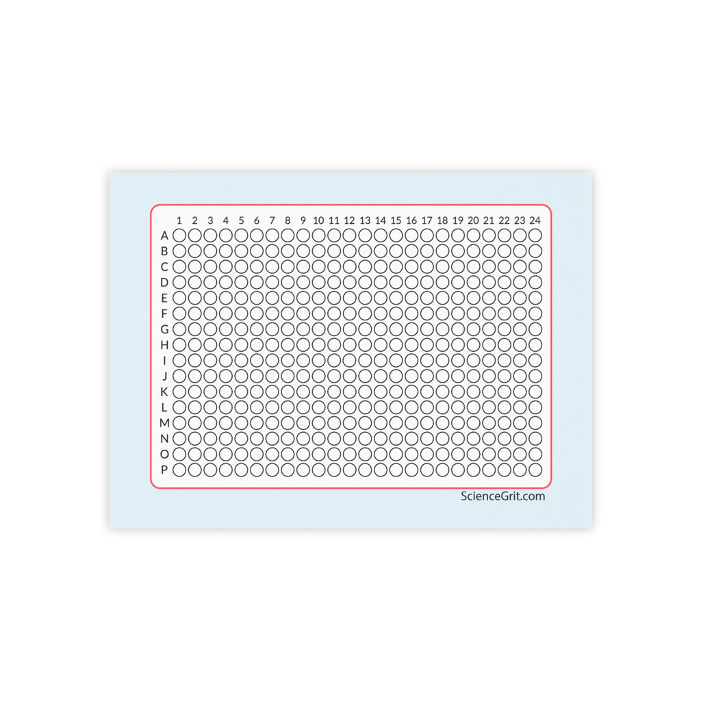 384 Well Plate Sticky Note for Cell Culture, qPCR, Imaging, ELISA, and ...