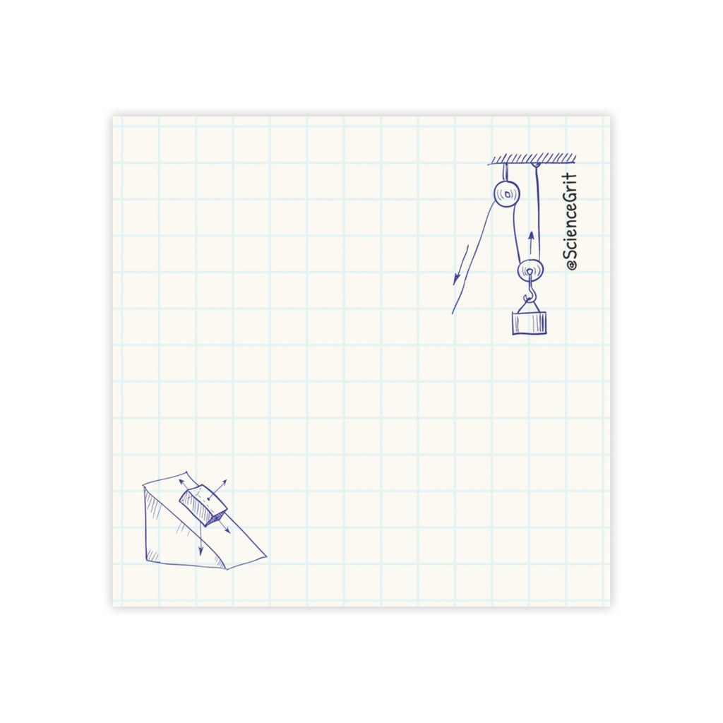 Physics Sticky Note – ScienceGrit