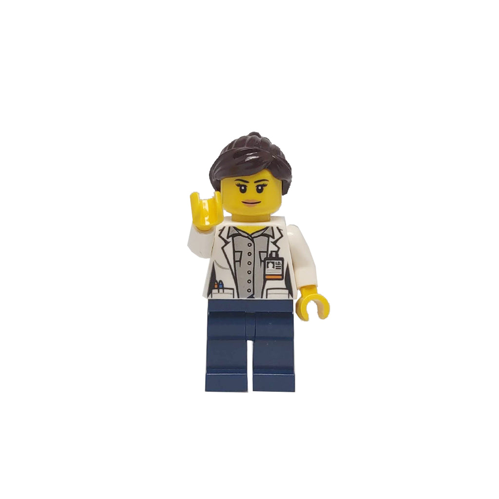 Custom LEGO® Lab Set - Female Scientist Minifigure – ScienceGrit