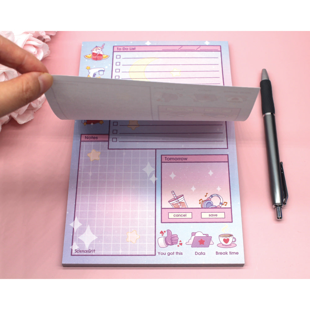 Daily Planner Pad - Cell Biology | Stationery Office Supplies Gift for ...