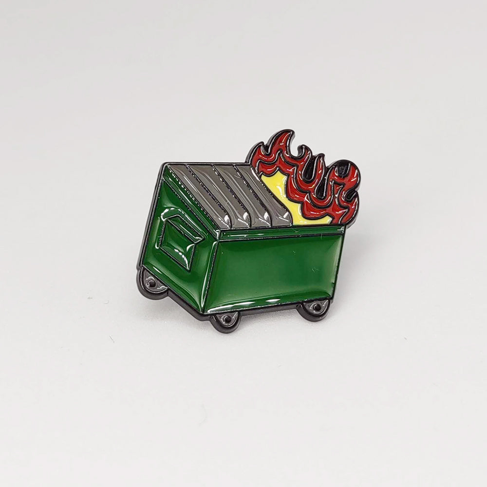 Dumpster Fire Pin | Gift for Everyone – ScienceGrit