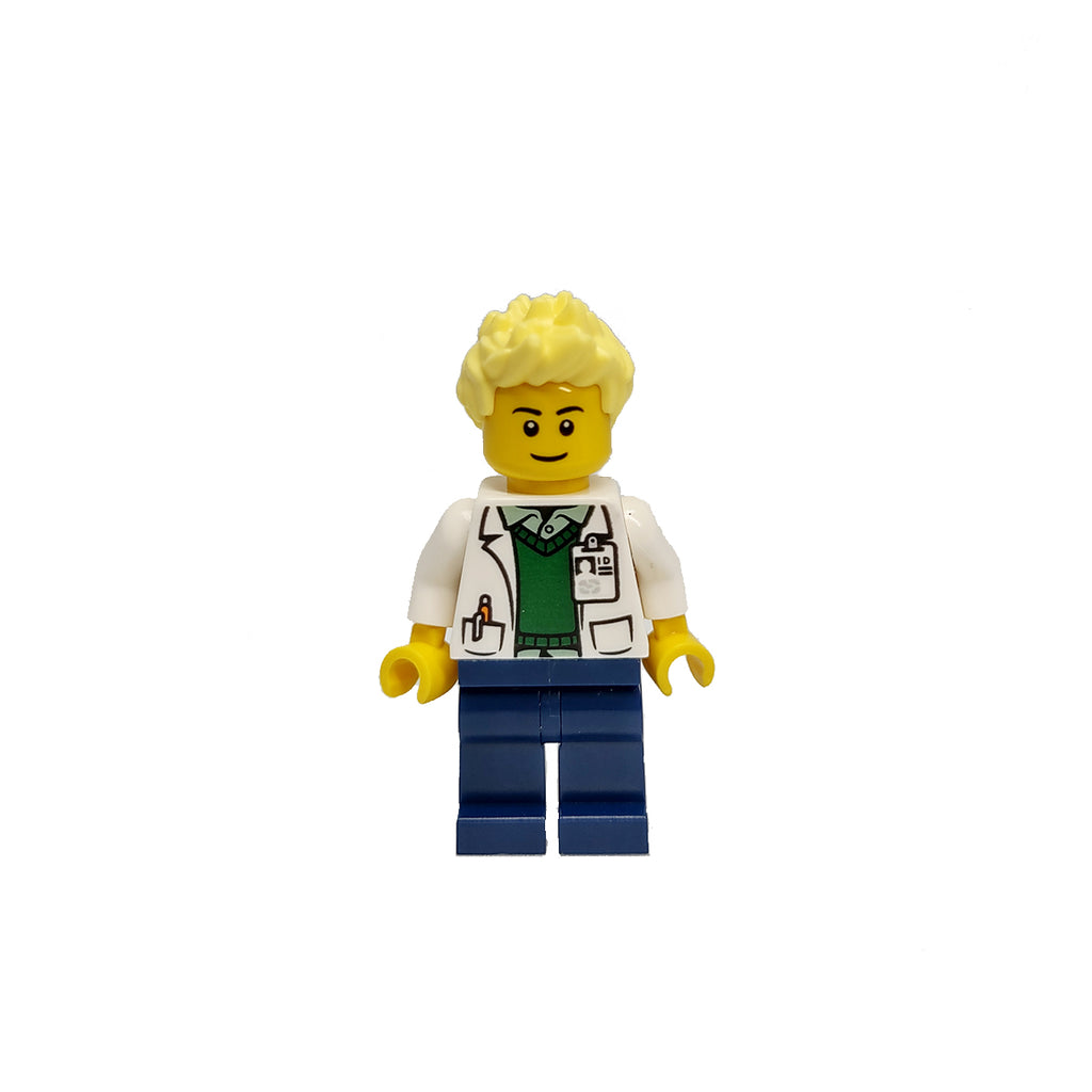 Custom LEGO® Lab Set - Male Scientist Minifigure | Gift for Biologists ...