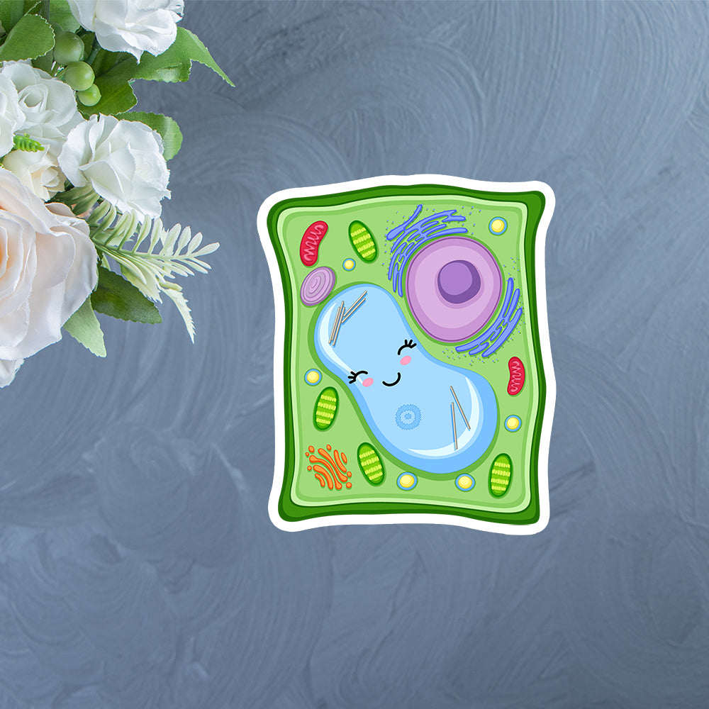 Plant Cell Sticker - ScienceGrit