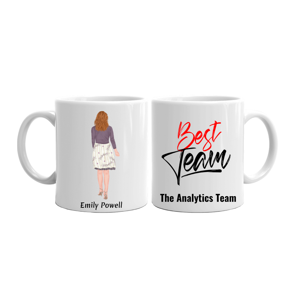 Personalized Team Mugs - Woman Team Members – ScienceGrit