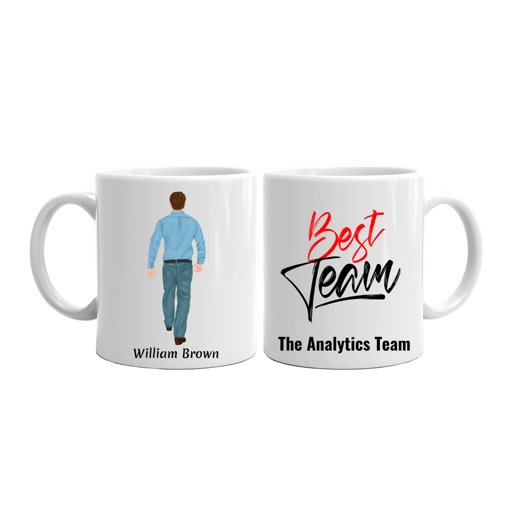 Personalized Team Mugs - Man Team Members – ScienceGrit