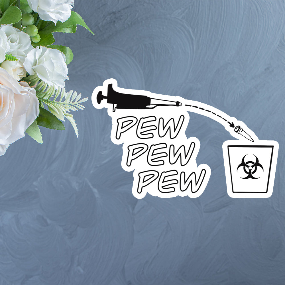 Discarding Pipette Tip Sticker – ScienceGrit