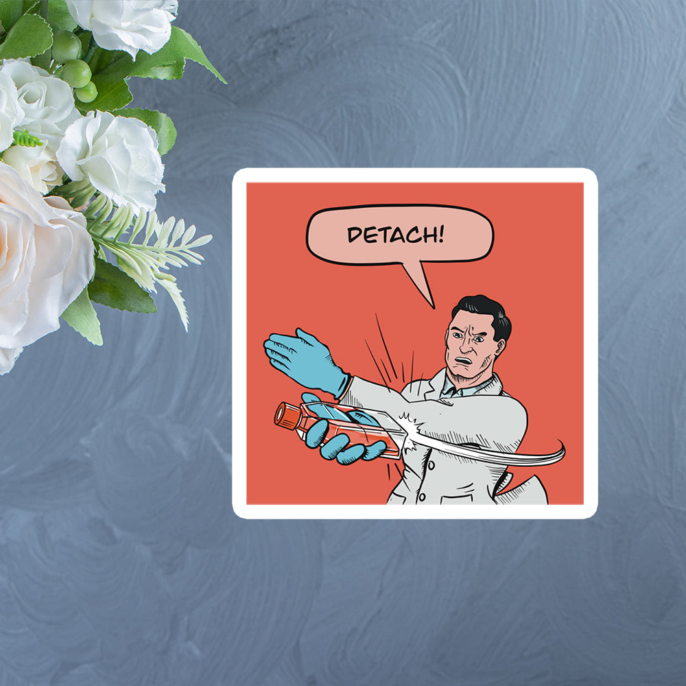 A few minutes after adding trypsin Sticker – ScienceGrit