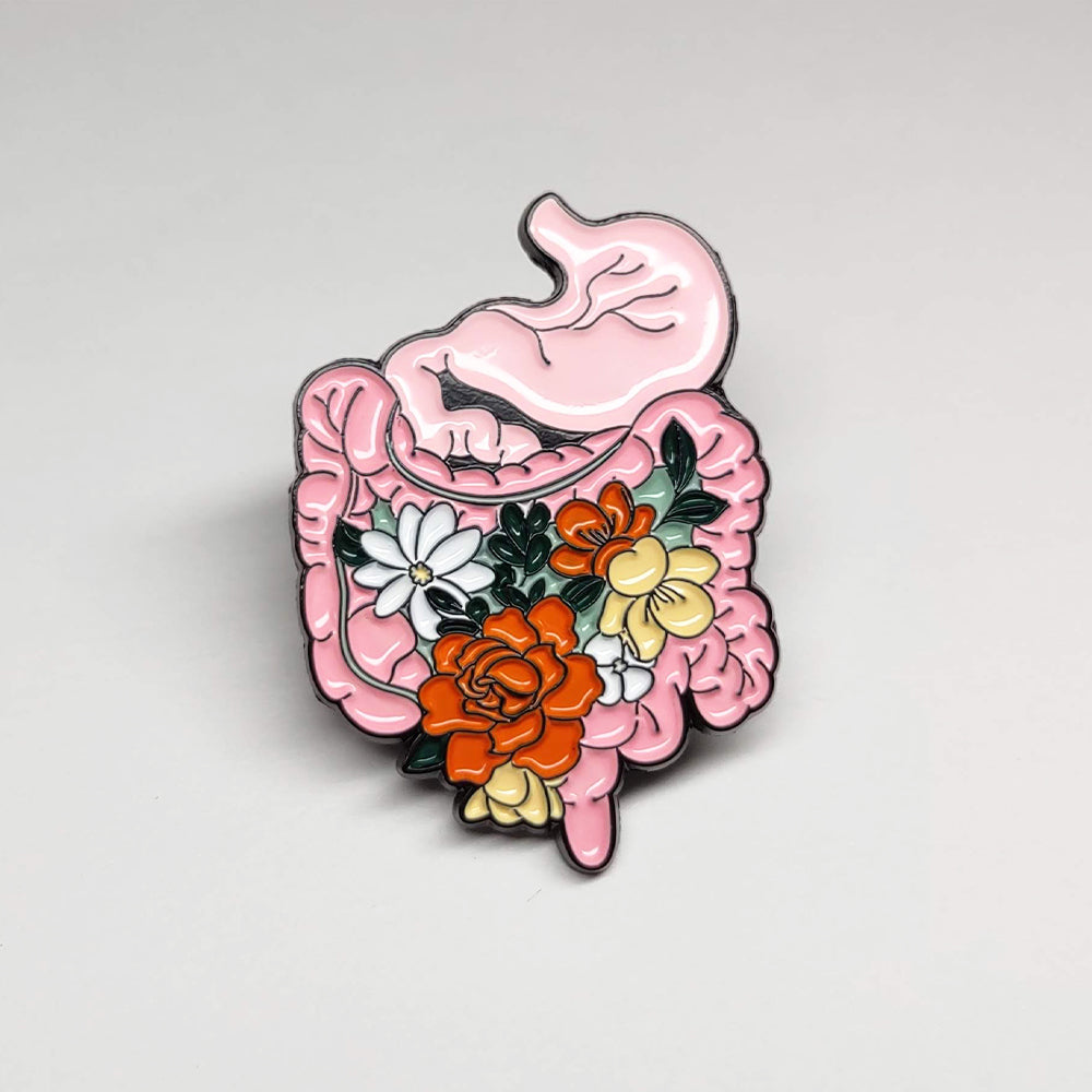 Go with Your Gut Pin | Gift for Gastroenterologists, – ScienceGrit