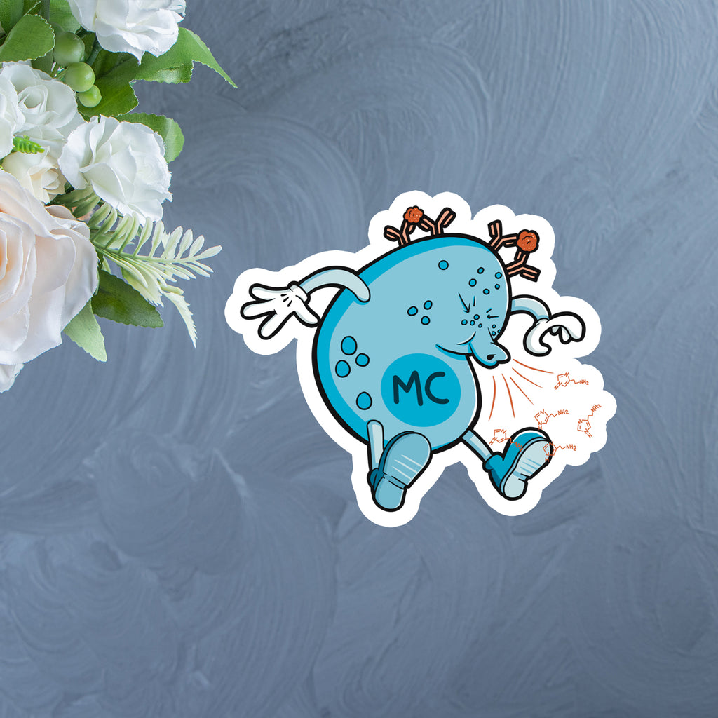 Mast Cell Sneezing Histamine Sticker – ScienceGrit