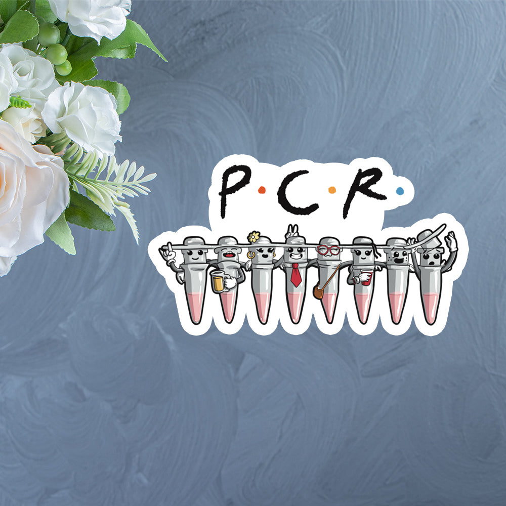 PCR Friends Sticker – ScienceGrit