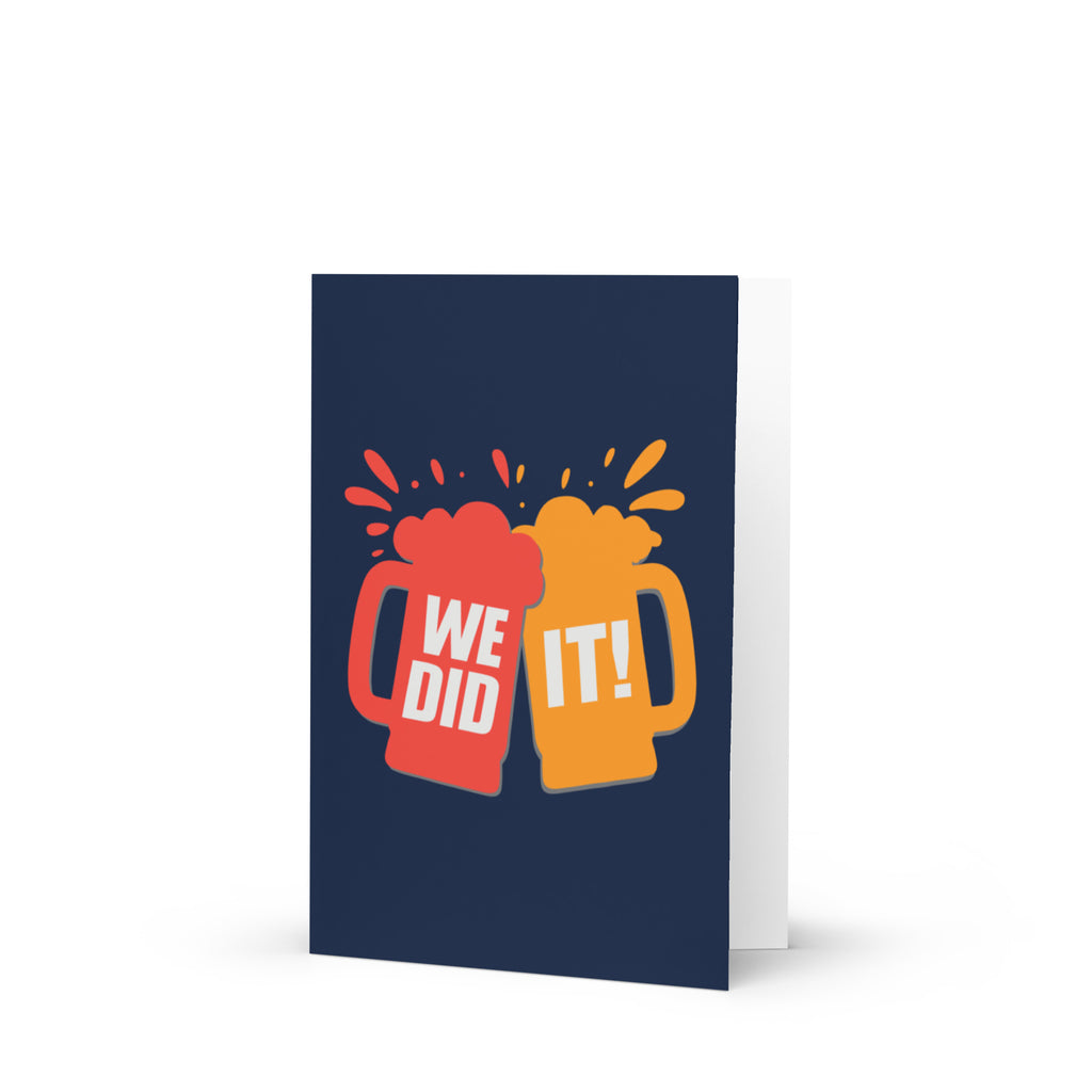 We Did It! | Collaborator Thank You Greeting Card – ScienceGrit