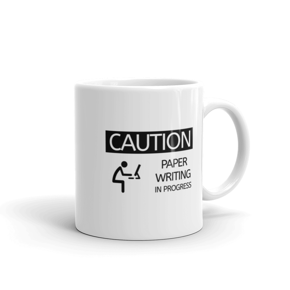 Paper Writing in Progress Mug – ScienceGrit