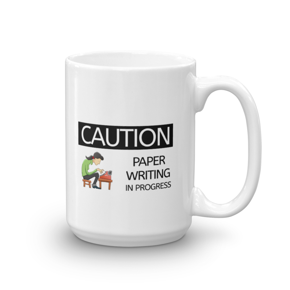 Paper Writing in Progress Mug – ScienceGrit